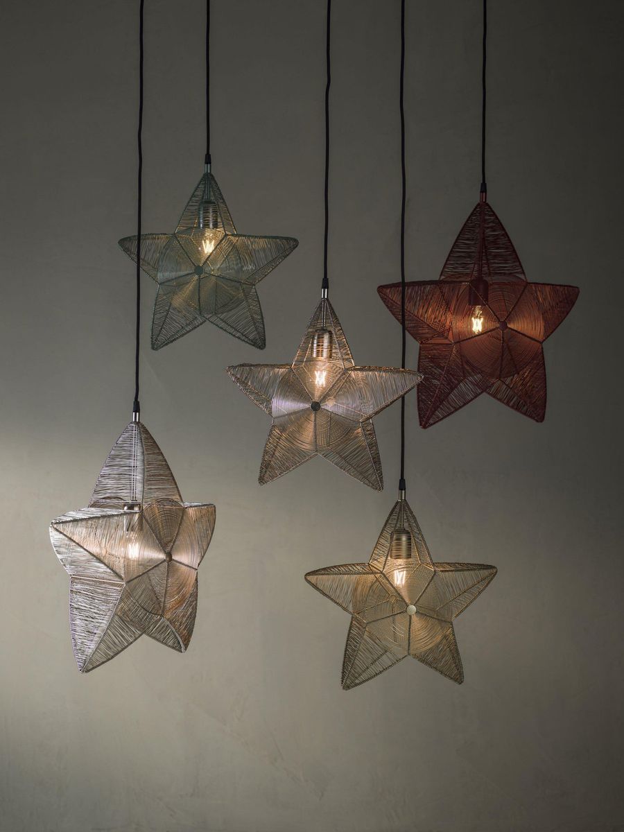 Rød - Rigel Stjerne 40 cm - Dorothea.no